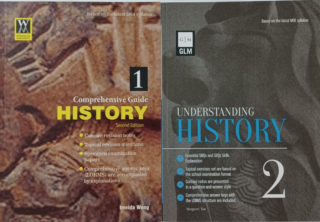 history assessment guidebooks secondary 1 and 2 preparation revision ...
