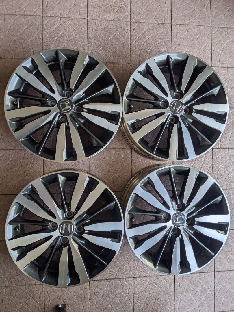 Honda jazz sport rim 16inch 6jj, Auto Accessories on Carousell