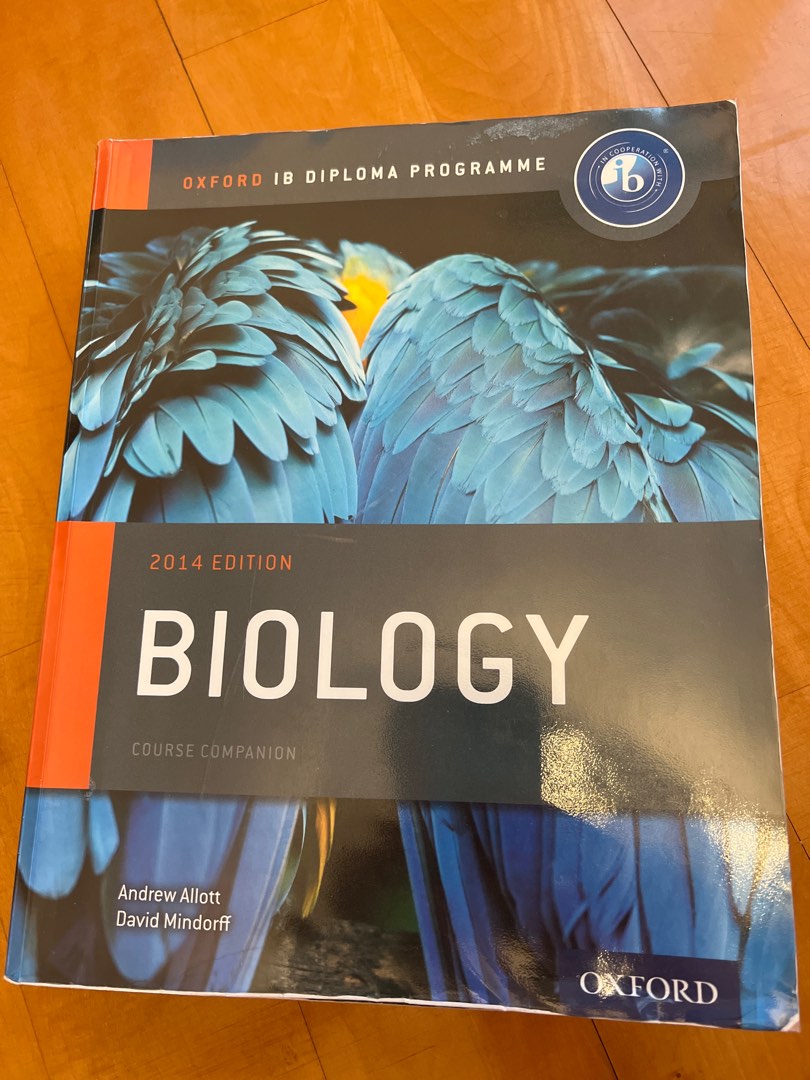 IB diploma biology textbook Oxford 2014 edition, 興趣及遊戲, 書本 & 文具, 教科書 - Carousell