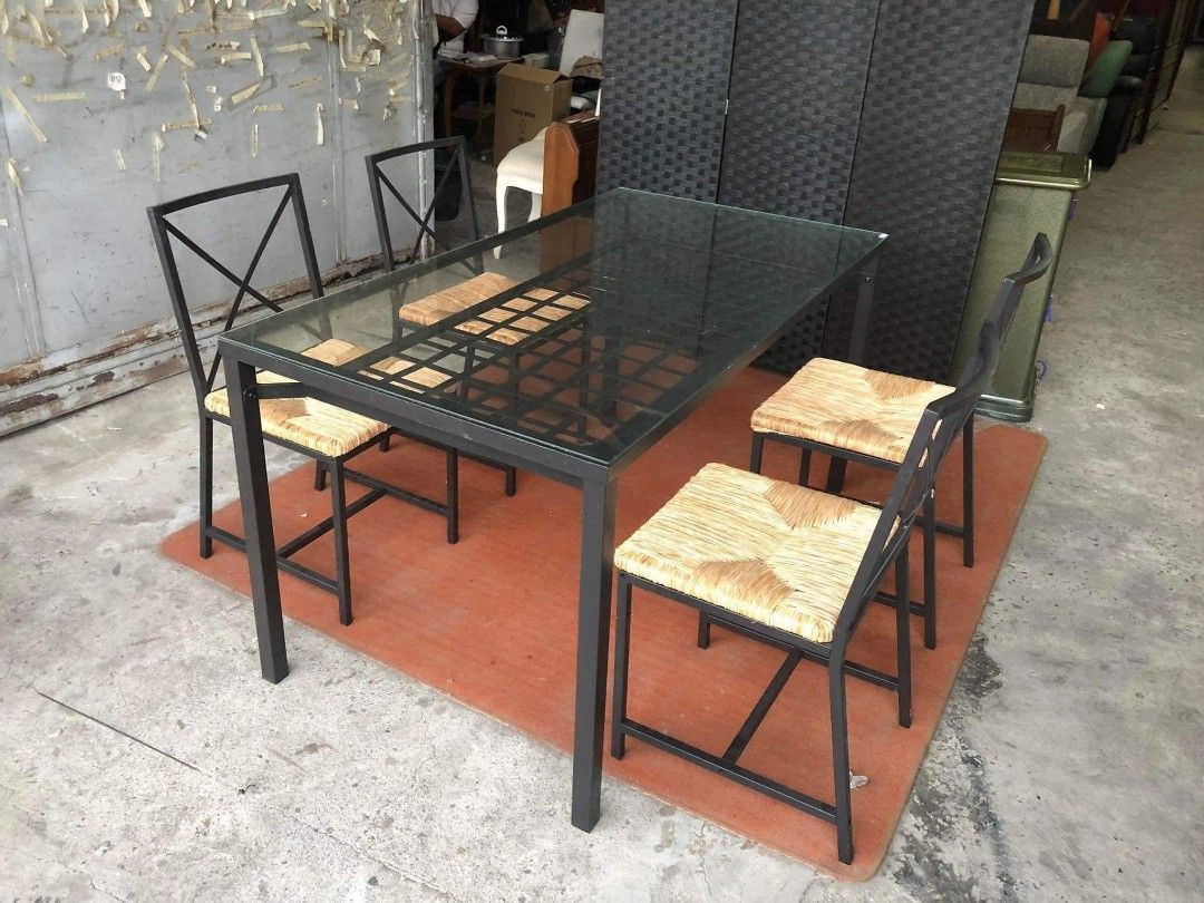 Ikea Granas dining set Table size 60L x 31W x 30H inches Original ikea ...