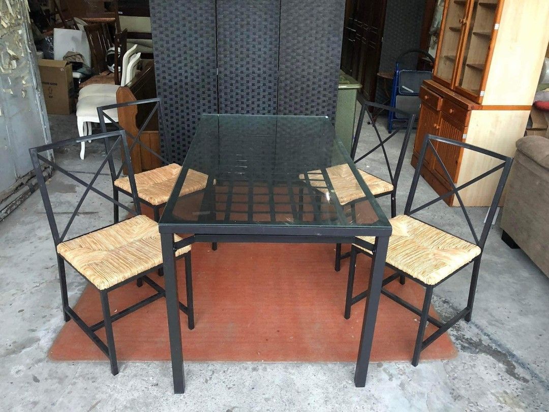 Ikea Granas dining set Table size 60L x 31W x 30H inches Original ikea ...