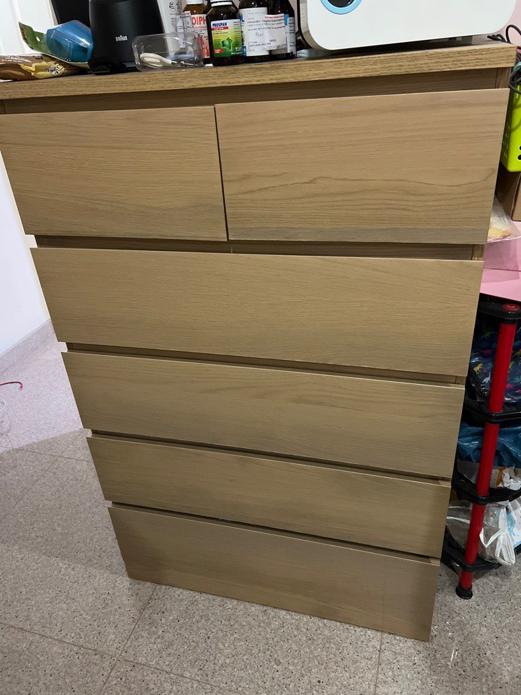 IKEA malm, Furniture & Home Living, Furniture, Shelves, Cabinets ...