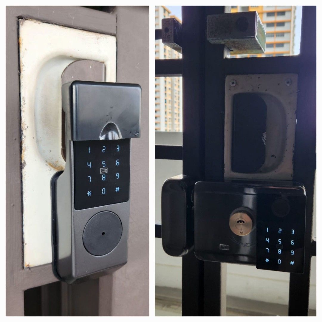 Infinite GRL-3 Gate Lock with Bluetooth, Fingerprints, RFID Card Unlock ...