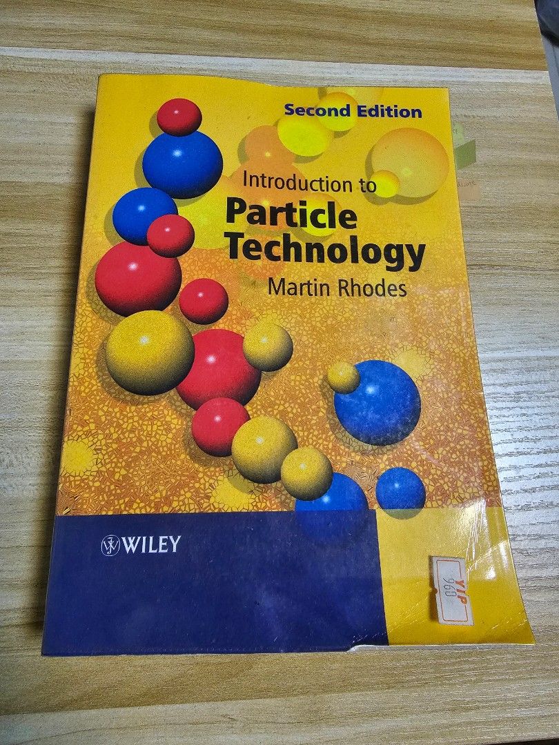 Introduction to Particle Technology Maryin Rhodes 2nd edition, Hobbies & Toys, Books & Magazines ...
