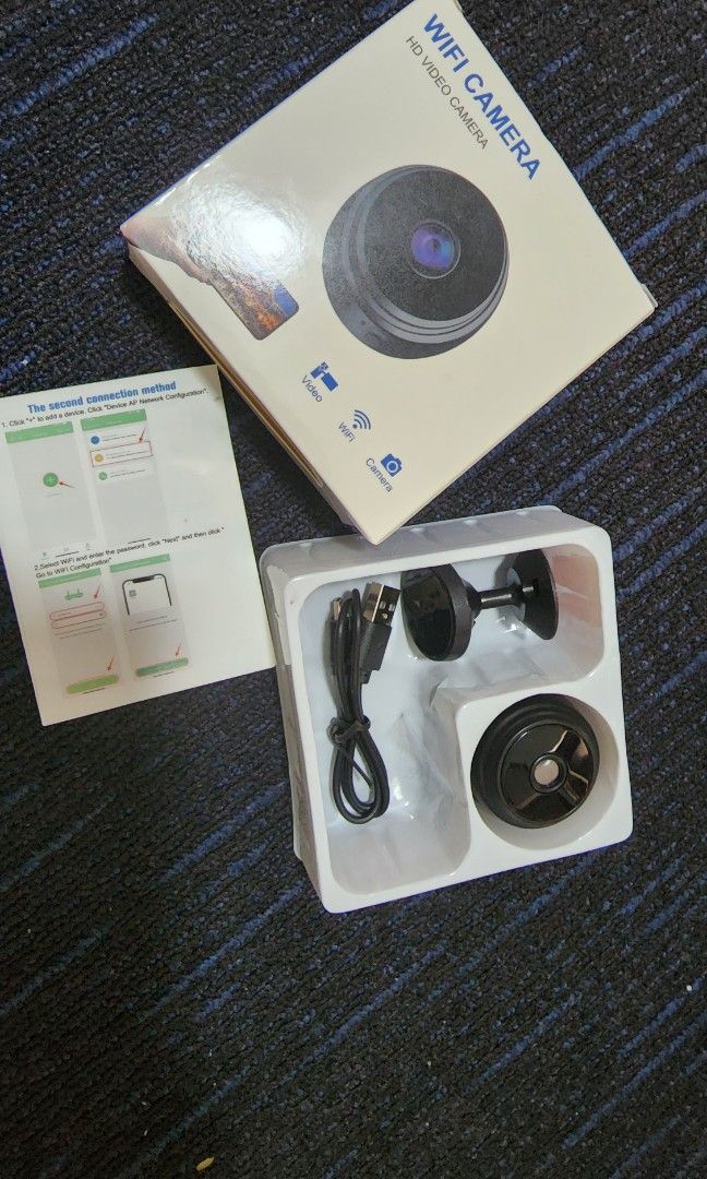 IP Camera 1080P WiFi Hotspot Night vision, Furniture & Home Living ...