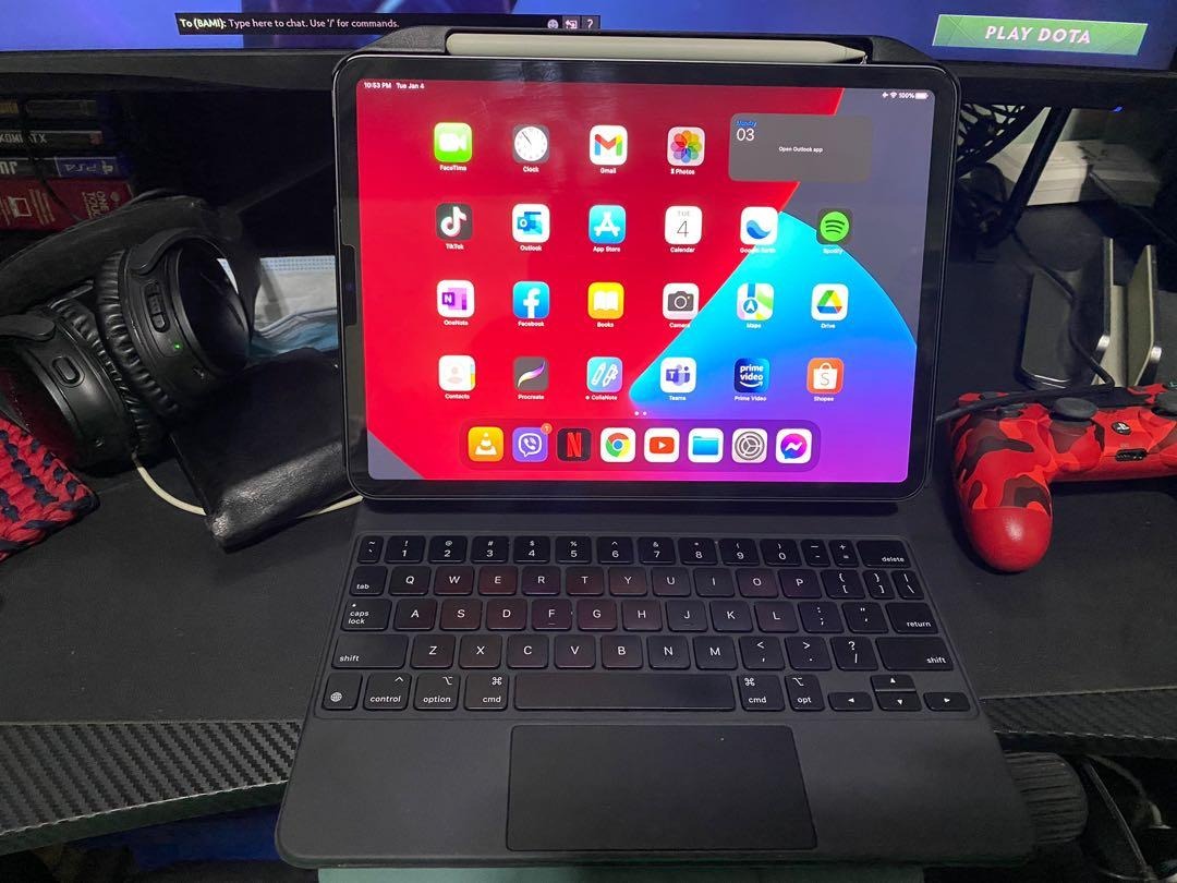 Ipad Pro M1 128Gb, Mobile Phones & Gadgets, Tablets, iPad on Carousell
