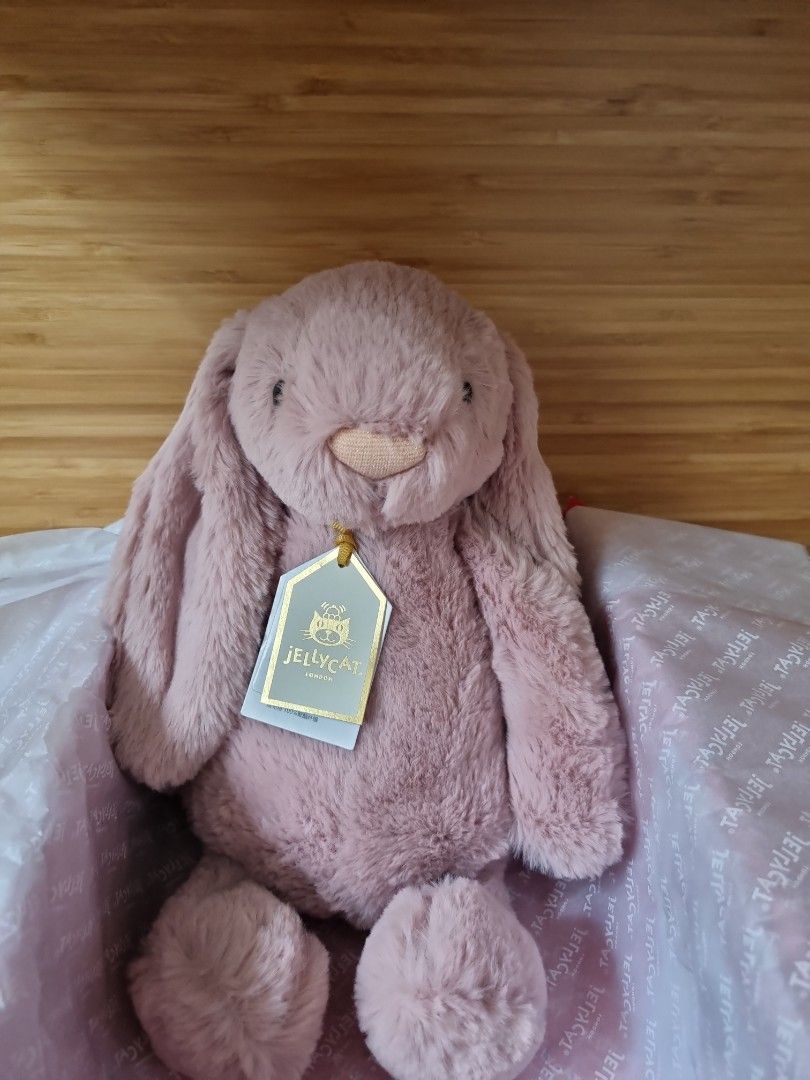 Jellycat Luxe Bunny CNY Edition, Hobbies & Toys, Toys & Games on Carousell