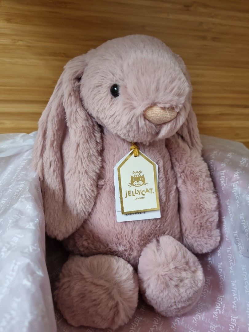 Jellycat Luxe Bunny CNY Edition, Hobbies & Toys, Toys & Games on Carousell
