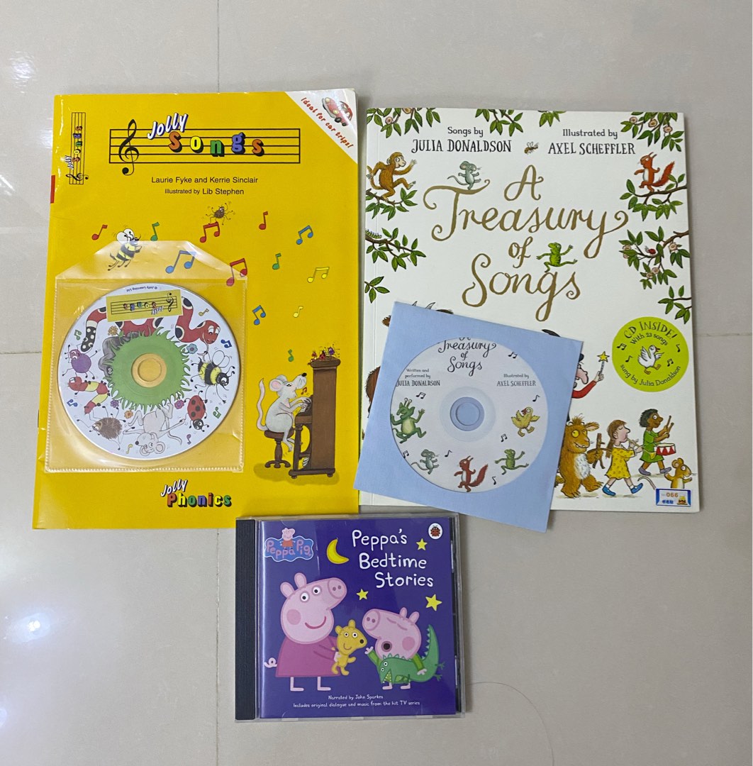 Julia Donaldson's song / Jolly Phonics song/ Peppa’s Bedtime stories ...