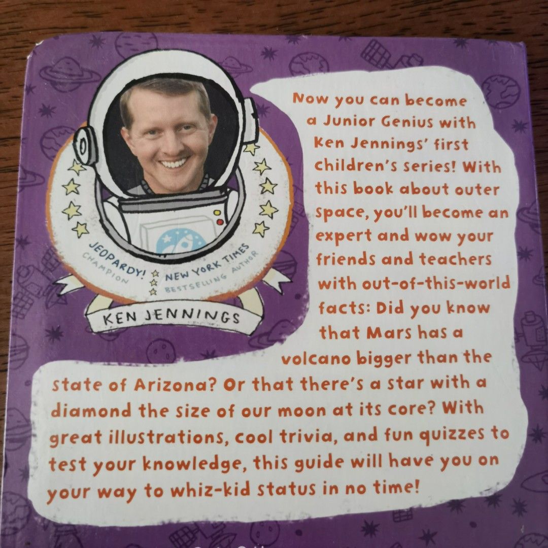 Junior Genius Guide on Outer Space by Ken Jennings on Carousell