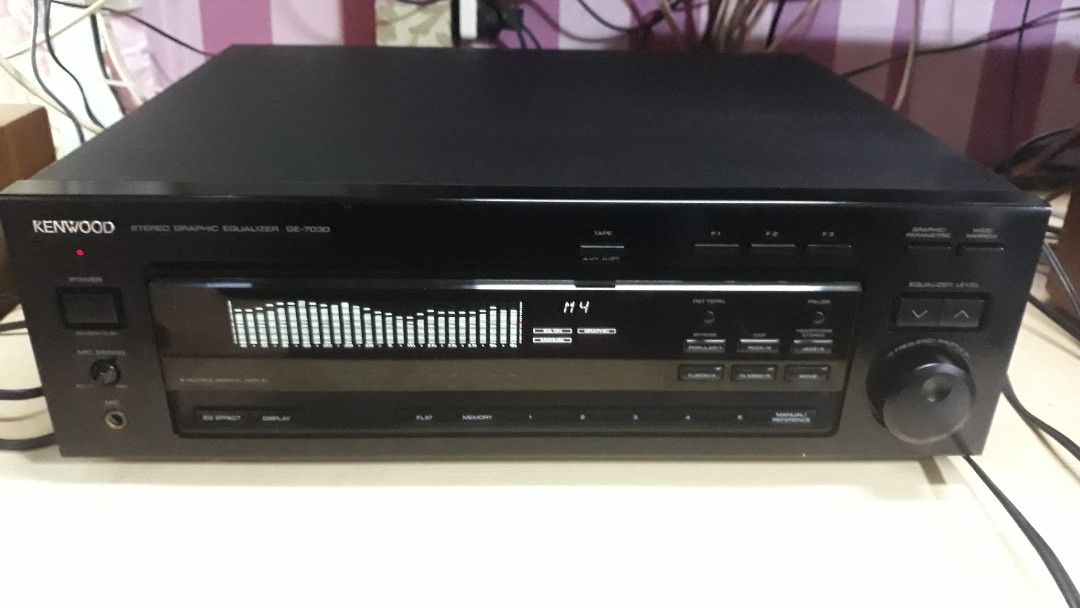 Kenwood GE-7030 Graphic/Parametric Equalizer, Audio, Soundbars ...