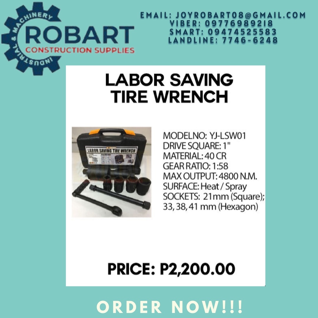 LABOR SAVING TIRE WRENCH, Commercial & Industrial, Construction Tools ...