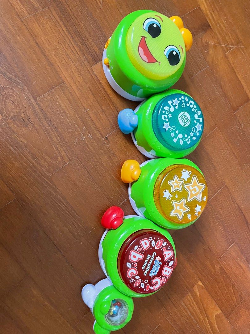LeapFrog Learn & Groove Caterpillar Drums, Hobbies & Toys, Toys & Games ...