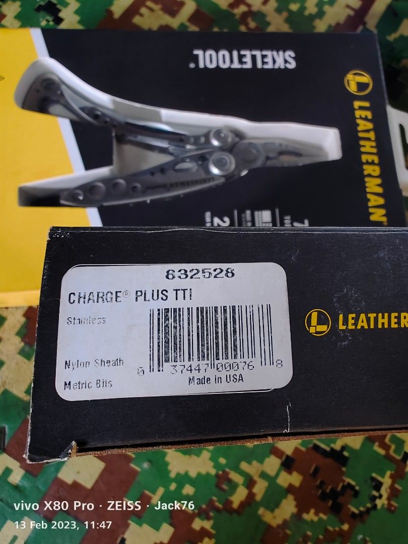 Leatherman charge plus TTi, Sports Equipment, Hiking & Camping on Carousell