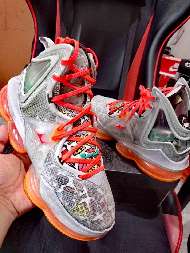 Lebron 19 Fast Food, Men's Fashion, Footwear, Sneakers on Carousell