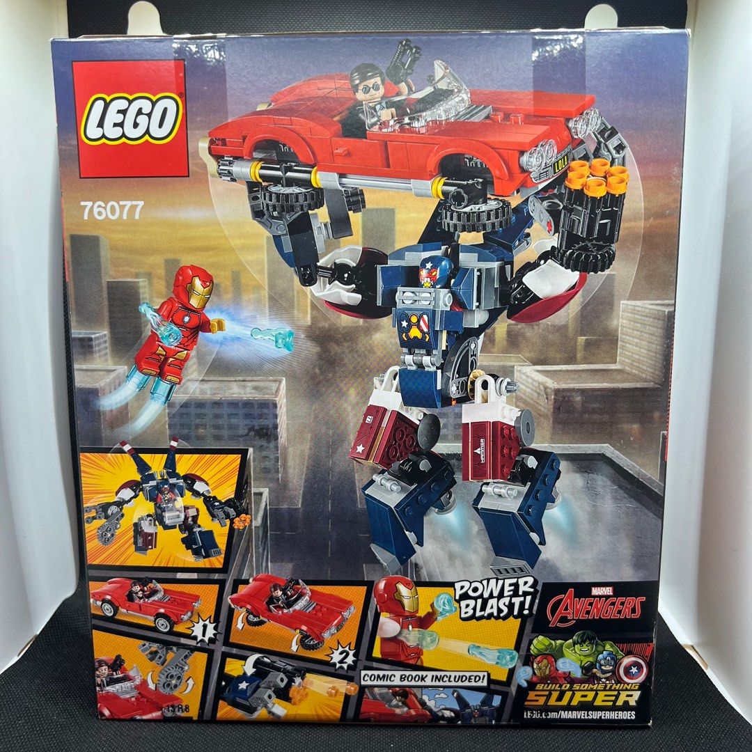 LEGO 76077 Marvel Super Heroes Iron Man Detroit Steel Strikes New ...