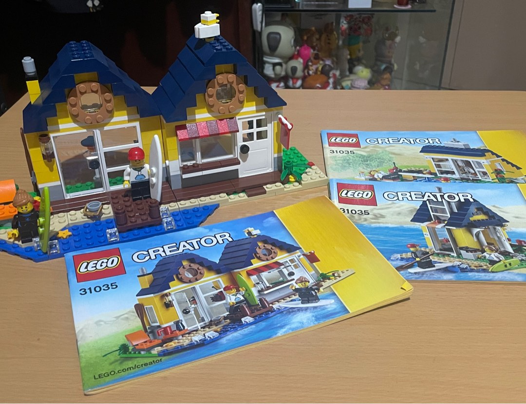 Lego Creator 3-in-1 - 31035 - Beach Hut, Hobbies & Toys, Toys & Games ...