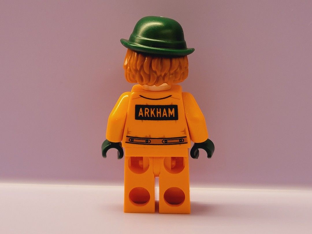 Lego Minifigure Batman 70912 The Riddler - Prison Jumpsuit, 興趣及遊戲, 玩具 ...