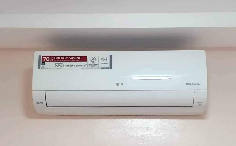 LG DUAL INVERTER SPLIT TYPE UNIT AND WITH INSTALLATION, TV & Home ...