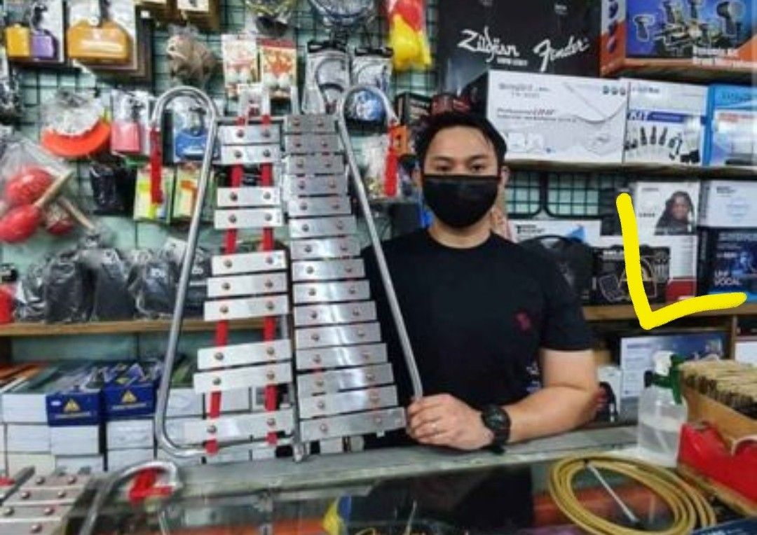 Lyre Xylophone with Lyre Beat, Strap and Bag on Carousell