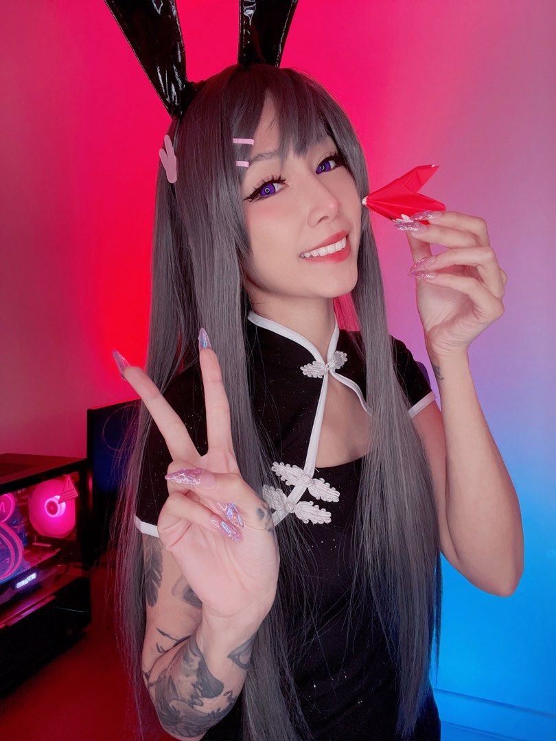 Mai Sakurajima | My Bunny Girl Senpai Cosplay Costume/Wig Set, Hobbies ...