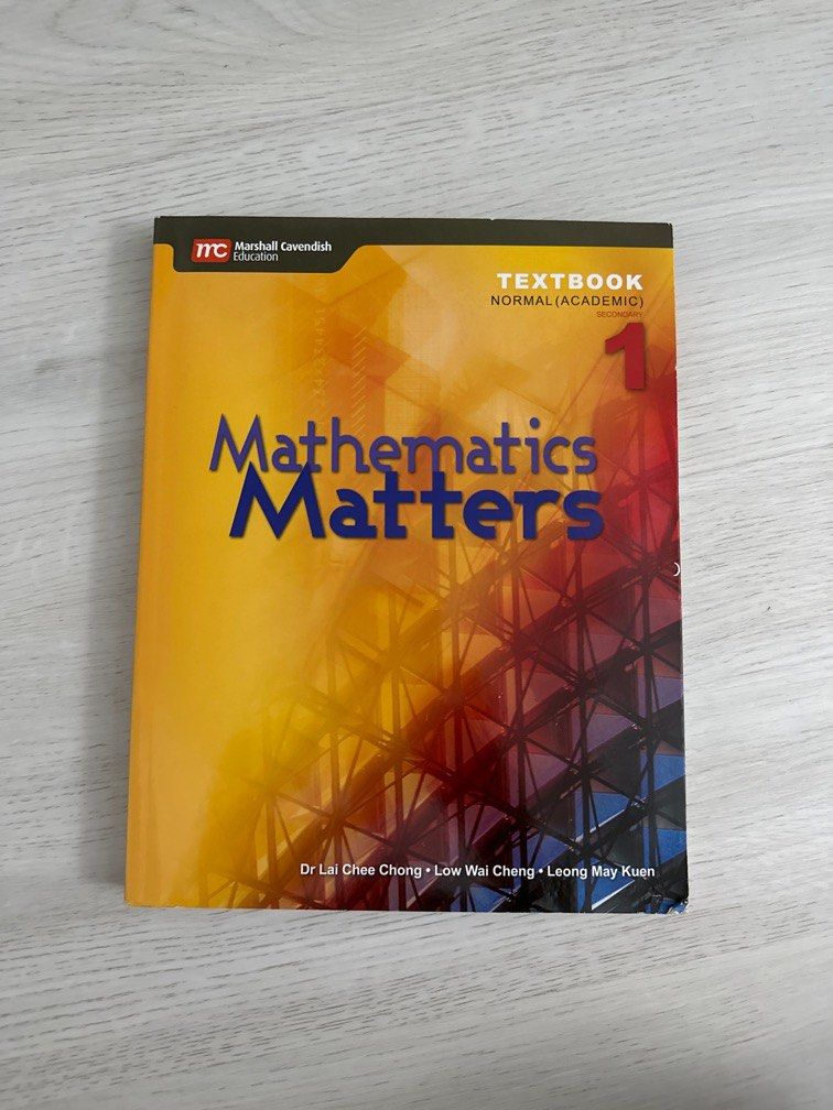 Marshall Cavendish Education Mathematics Matters Secondary 1, Hobbies ...
