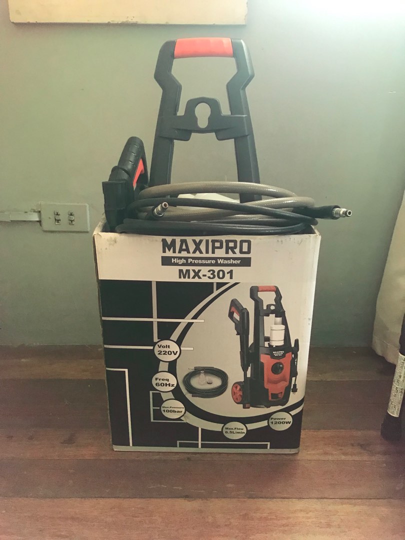 Maxi Pro MX 301 - High Pressure Washer, Furniture & Home Living ...