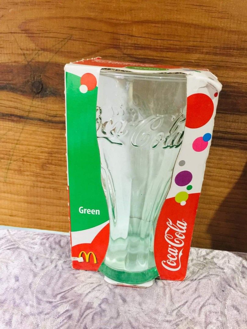 MCDO x COCA COLA glass, Hobbies & Toys, Memorabilia & Collectibles ...