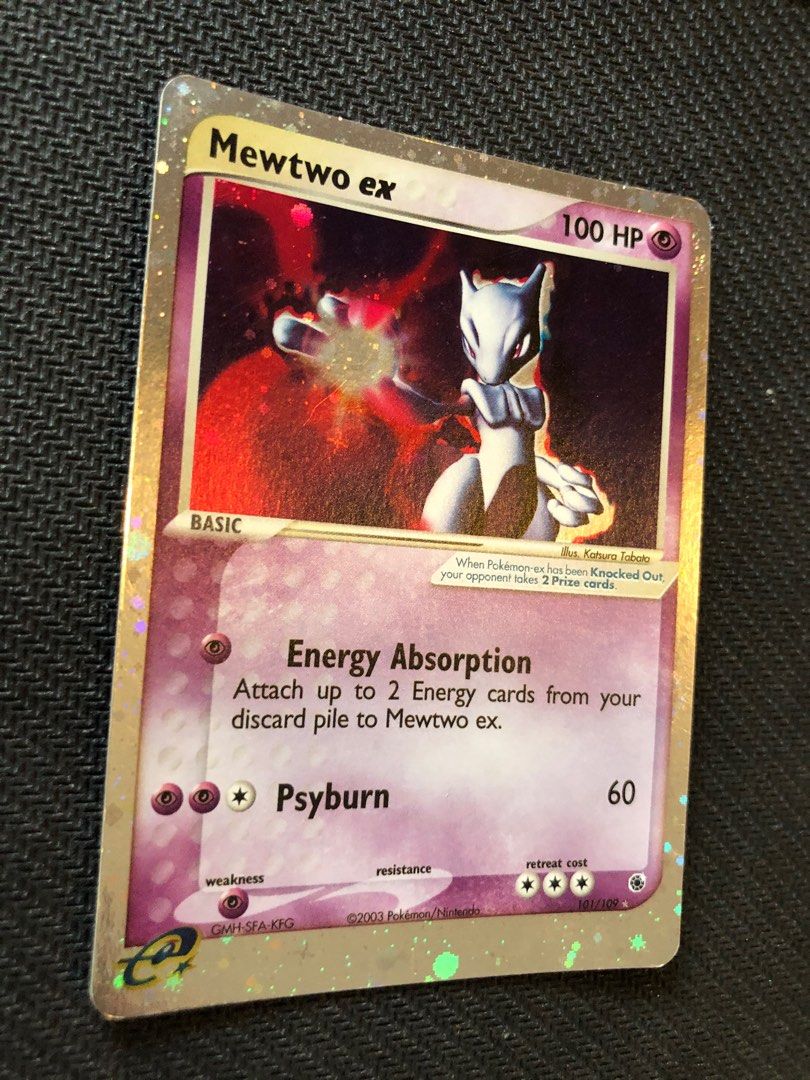 Mewtwo EX #101 Pokemon Ruby & Sapphire , Hobbies & Toys, Memorabilia ...