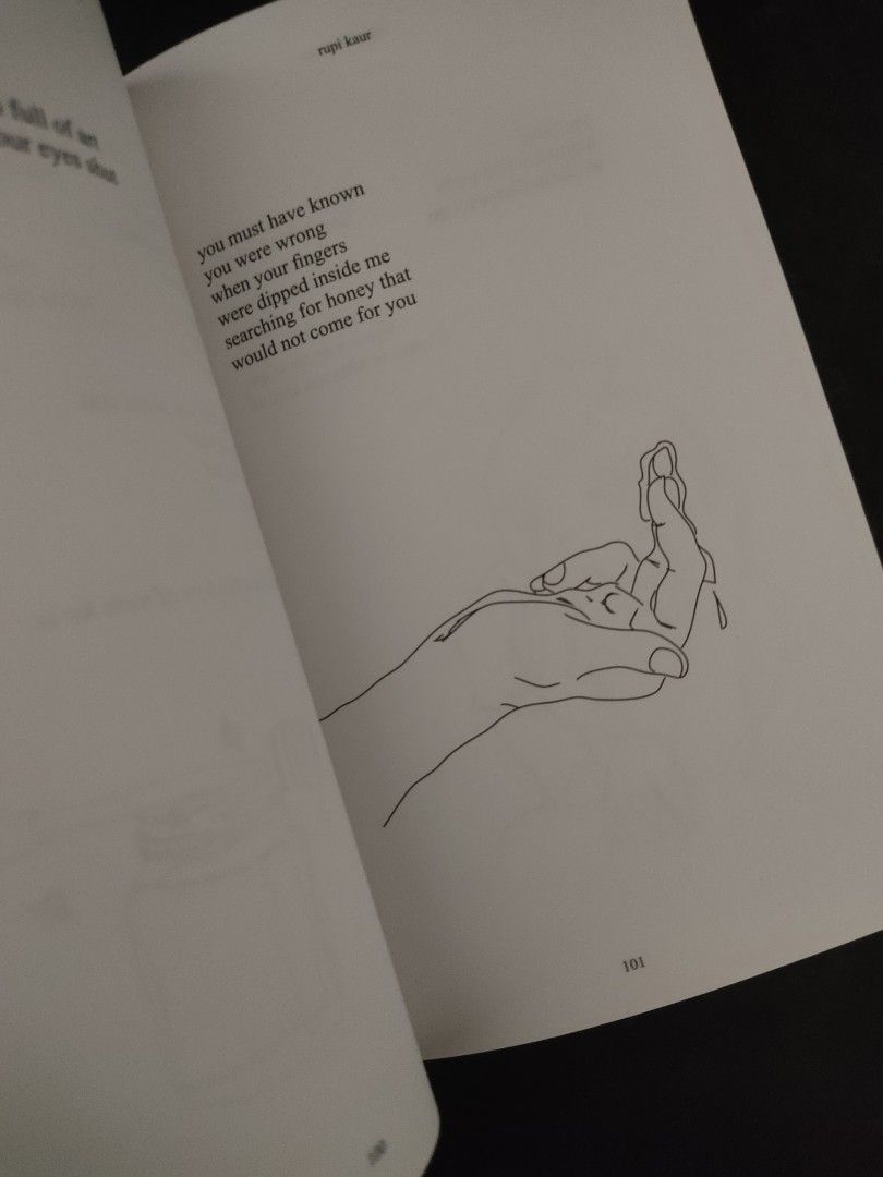 Milk and Honey by Rupi Kaur, Hobbies & Toys, Books & Magazines, Fiction & Non-Fiction on Carousell