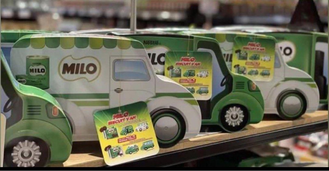 Milo Van container, Hobbies & Toys, Stationery & Craft, Other ...