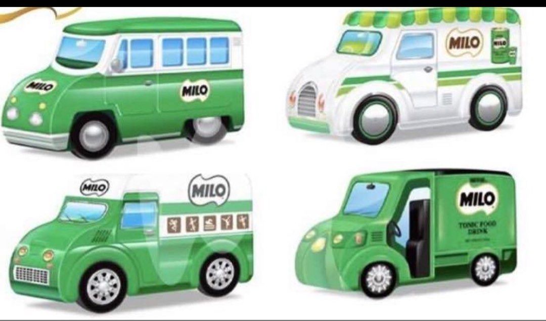 Milo Van container, Hobbies & Toys, Stationery & Craft, Other ...