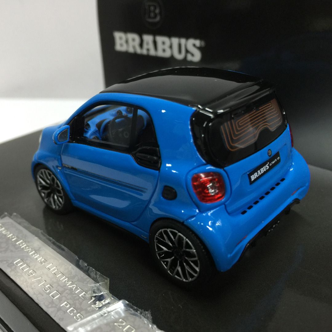 MINICHAMPS 1/43 Smart Brabus Ultimate 125 2017 Blue (437 036201) (13859 ...