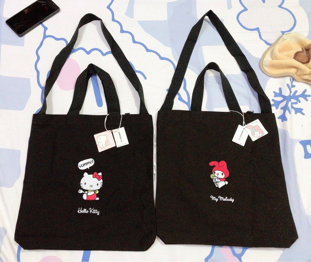 miniso Hello kitty My Melody 2way bag, Women's Fashion, Bags & Wallets ...