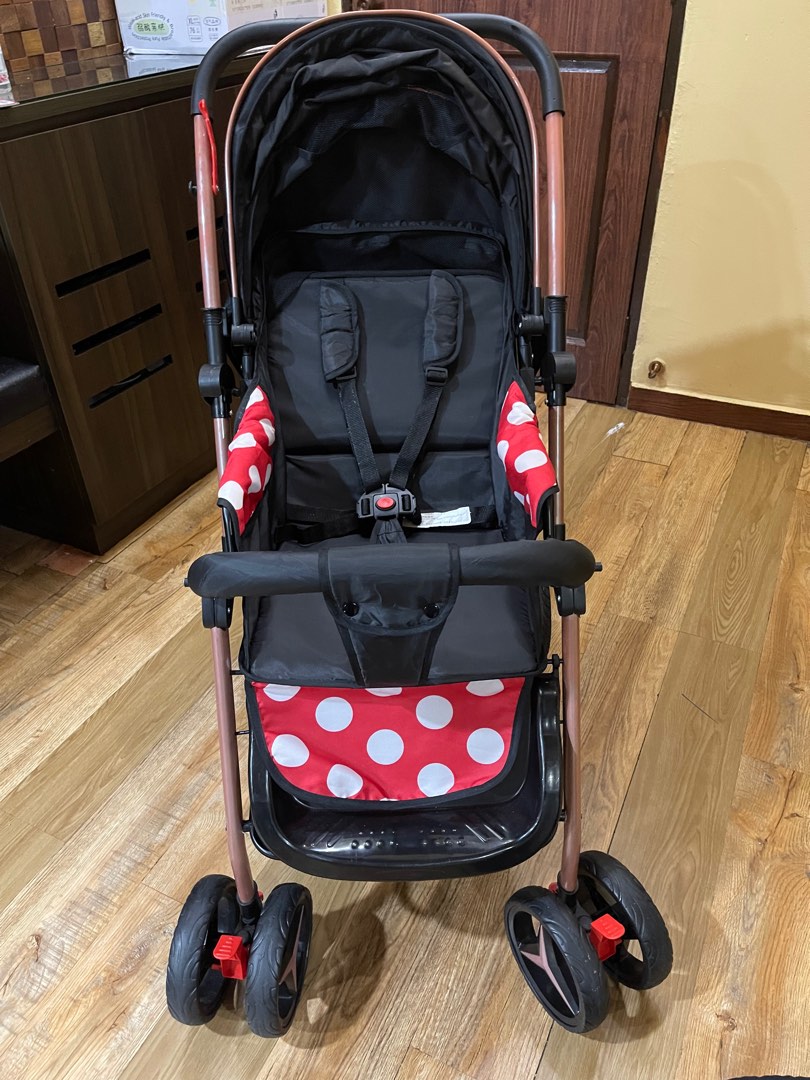 Minnie Mouse Baby Stroller, Babies & Kids, Going Out, Strollers on ...