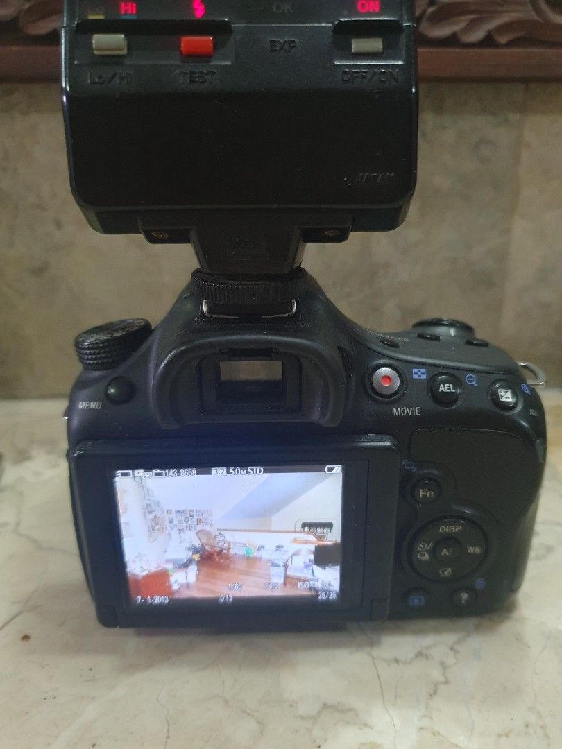 MINOLTA 2800 Flash for Sony DSLR, Photography, Photography Accessories ...