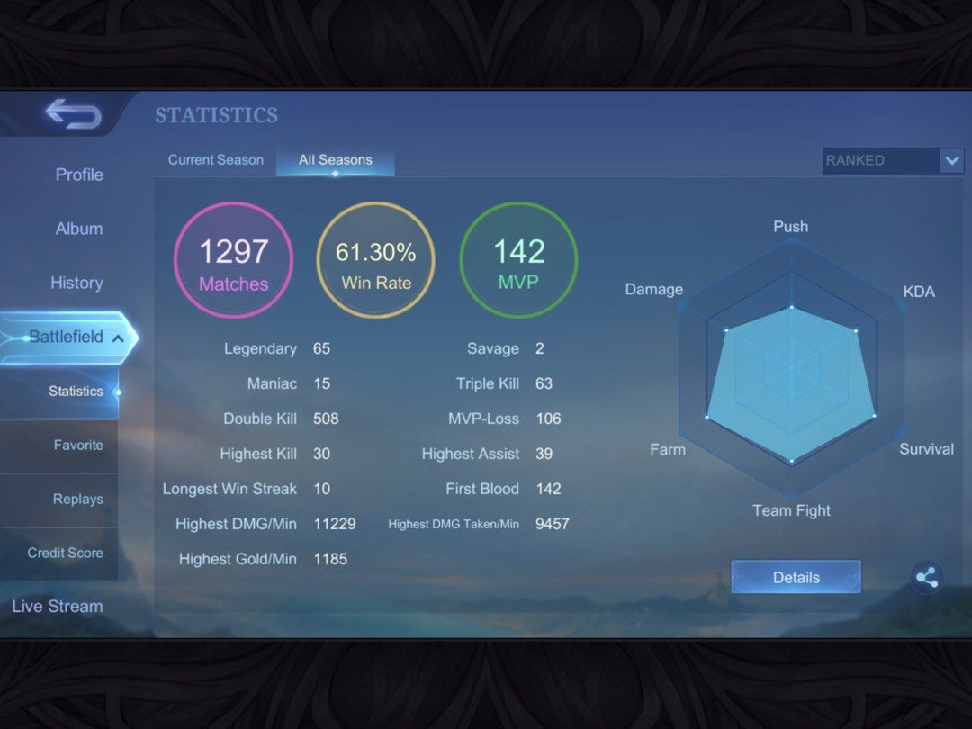 Mlbb support main, Video Gaming, Video Games, Others on Carousell