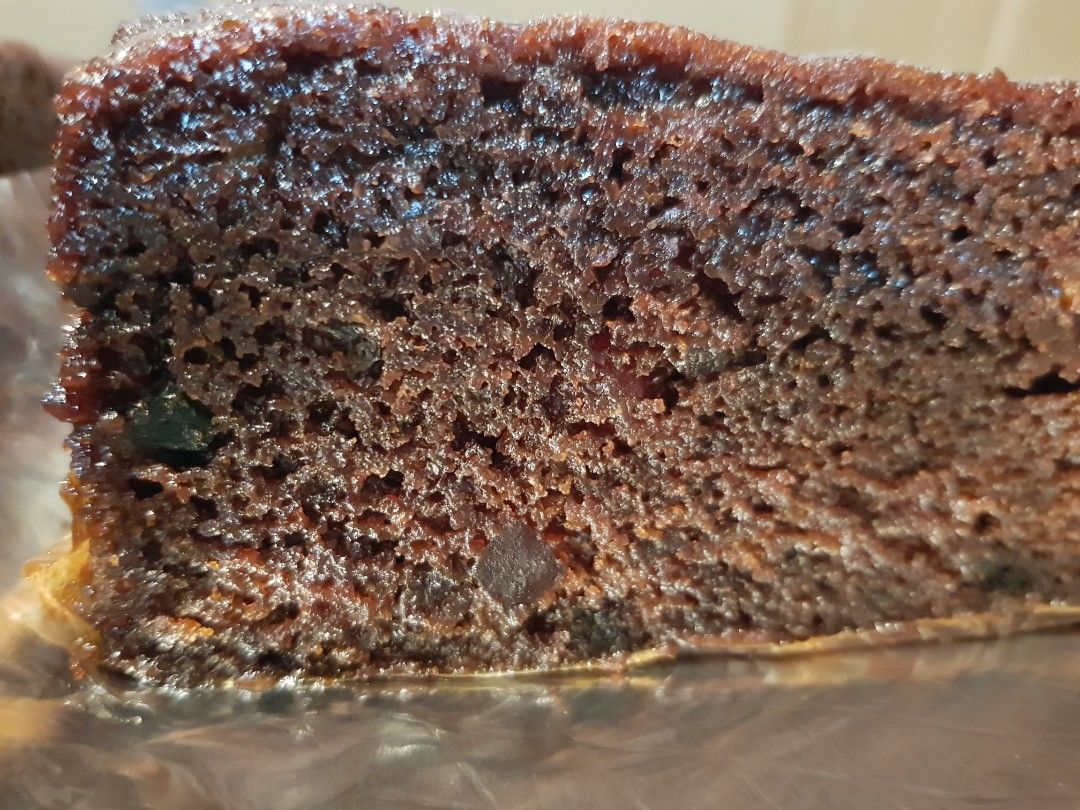 Moist Steam Fruit Cake, Food & Drinks, Homemade Bakes on Carousell