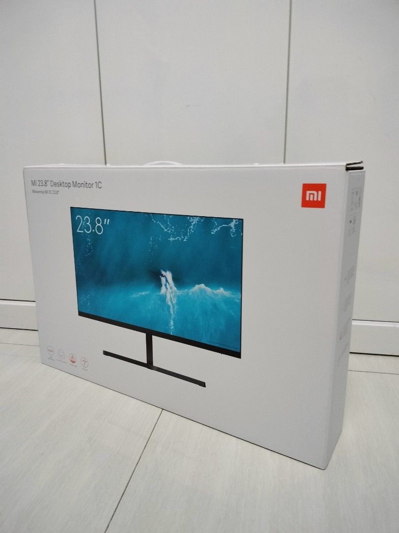 Monitor Empty Box With Styrofoam, Computers & Tech, Desktops on Carousell