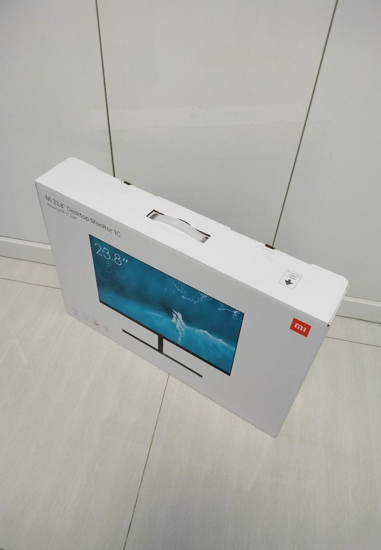 Monitor Empty Box With Styrofoam, Computers & Tech, Desktops on Carousell