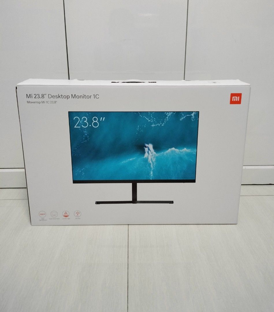 Monitor Empty Box With Styrofoam, Computers & Tech, Desktops on Carousell