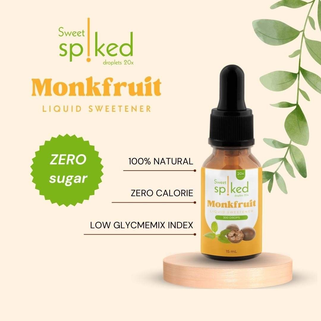Monkfruit Sweetener Drop, Health & Nutrition, Health Supplements ...