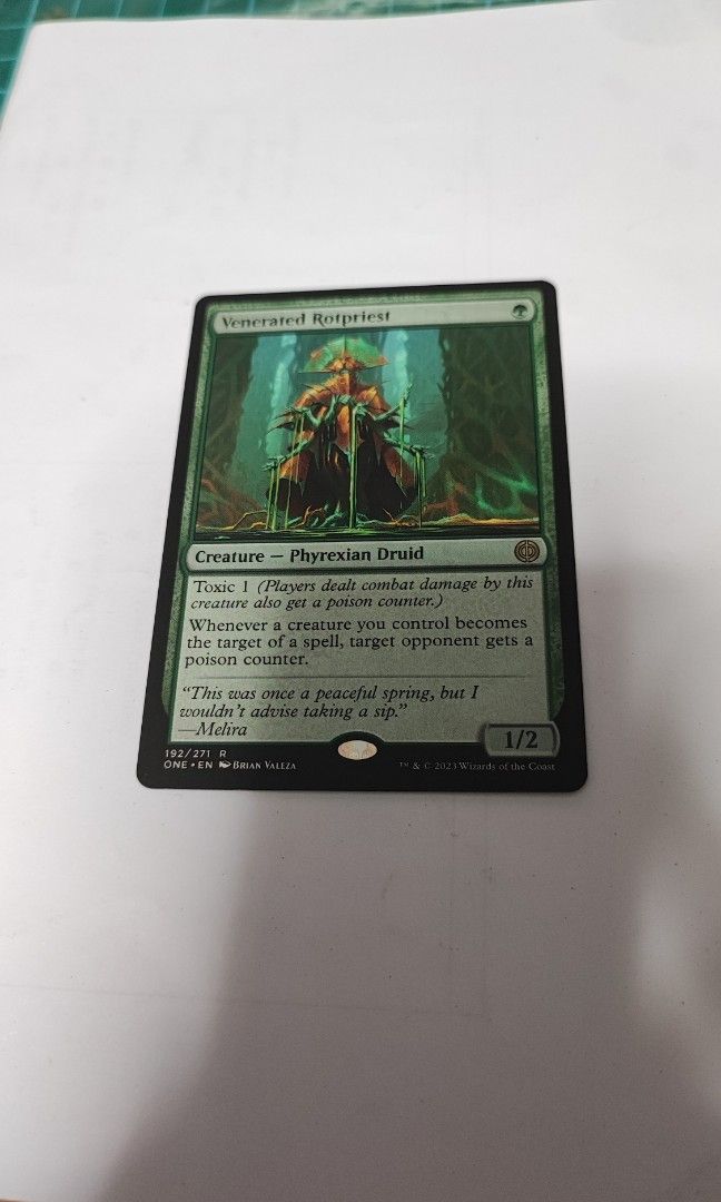 MTG - Venerated Rotpriest, Hobbies & Toys, Toys & Games on Carousell
