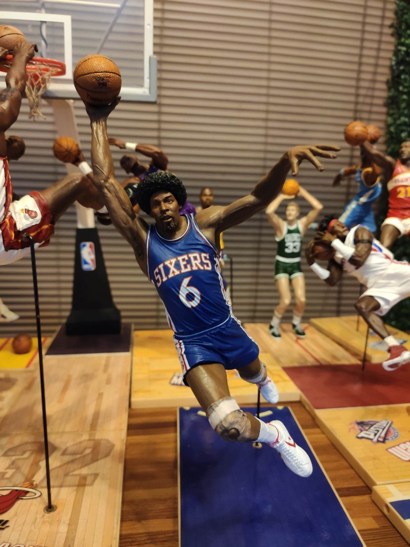 NBA FIGURES BY MCFARLANE JULIUS ERVING, Hobbies & Toys, Toys & Games on ...