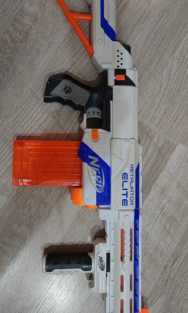 Nerf Gun (Retaliator Elite), Hobbies & Toys, Toys & Games on Carousell