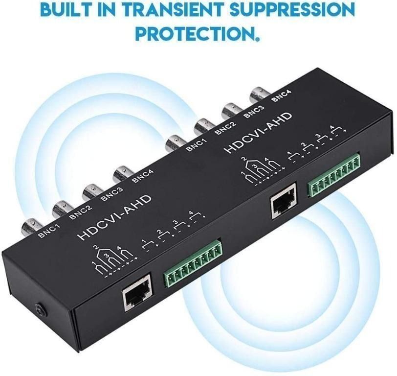 New Arrival! Passive HD Video UTP Transceiver BNC to RJ45 CAT5/6 UTP ...