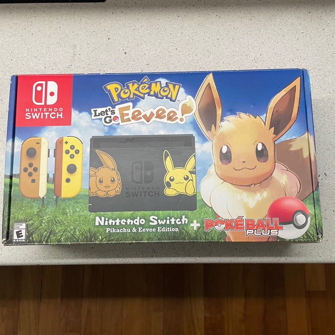 Nintendo Switch Pokemon Limited Edition, Video Gaming, Video Game ...