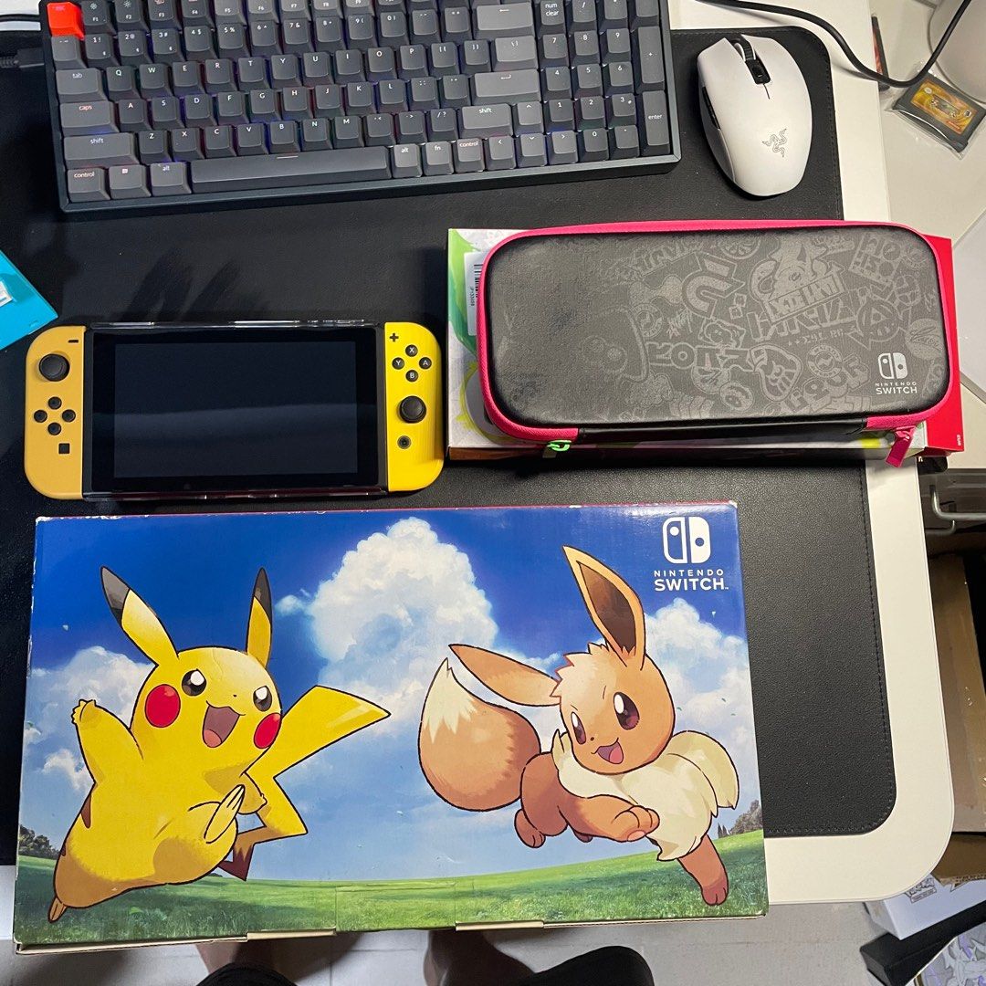 Nintendo Switch Pokemon Limited Edition, Video Gaming, Video Game ...