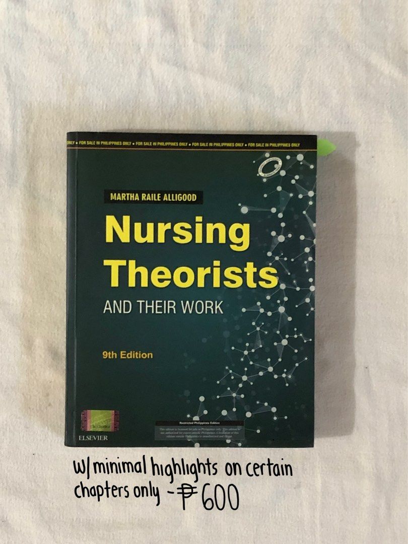 Nursing book - Nursing Theorists and their Work by Alligood (9th ...