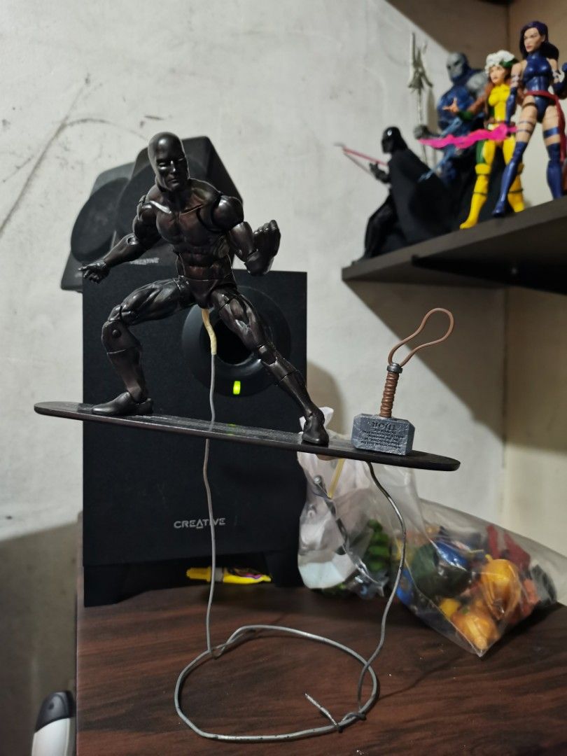 Obsidian Surfer Marvel Legends (Trade to ML Jubilee or ML Storm ...